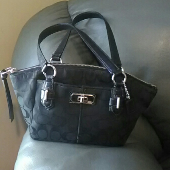 Coach | Bags | Coach Ashley Signature Small Satchel Purse | Poshmark